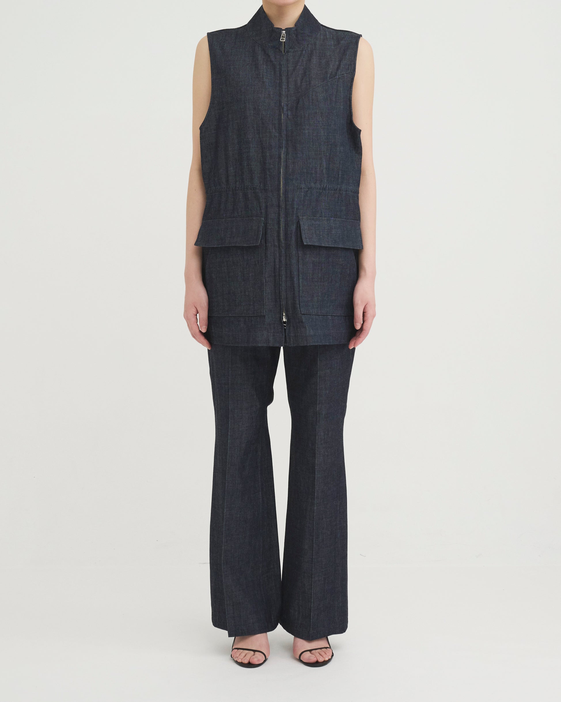 [2025FW preorder] cotton flared work pants – ENOF